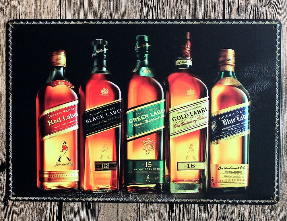 Johnnie Walker Labels – Tinarts.shop
